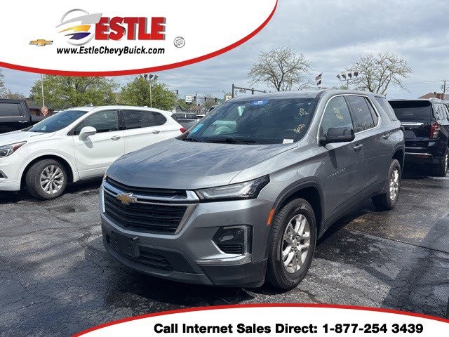 Pre-Owned 2023 Chevrolet Traverse LS SUV in Bryan #05037A | Estle Chevrolet