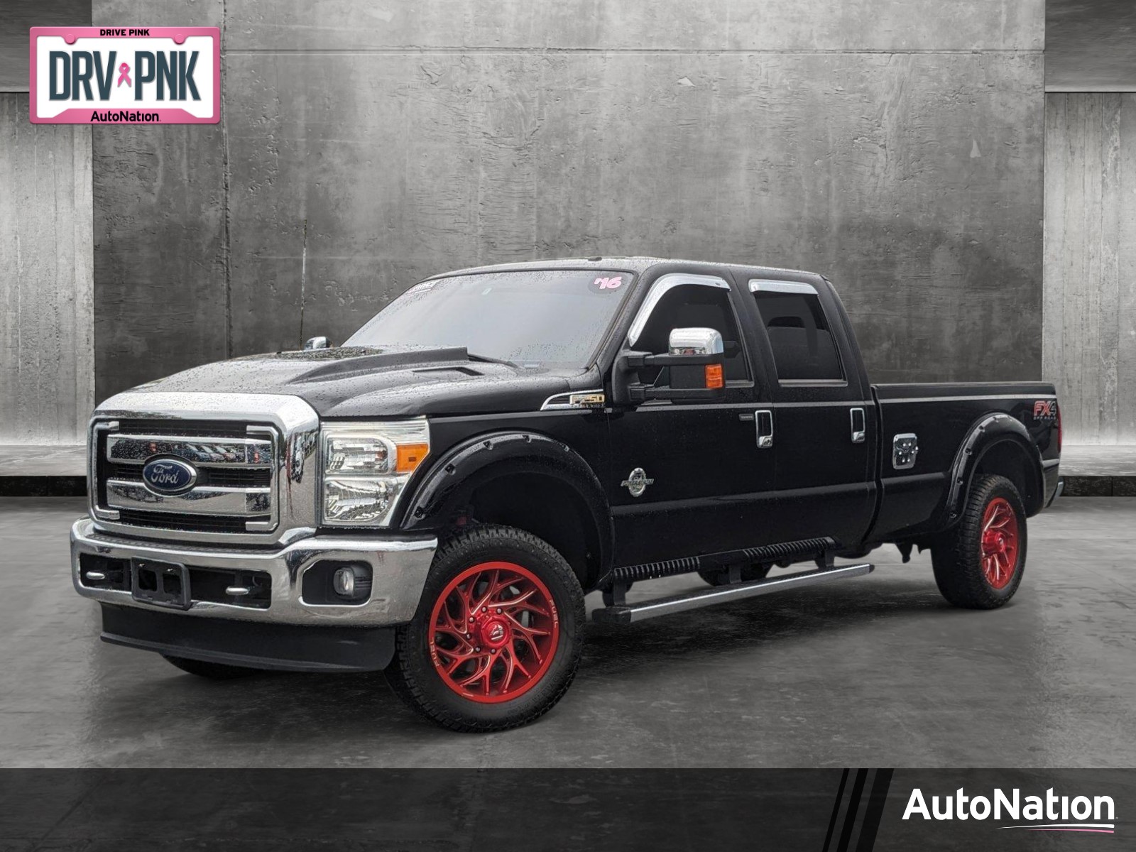 Pink And Black Ford Trucks