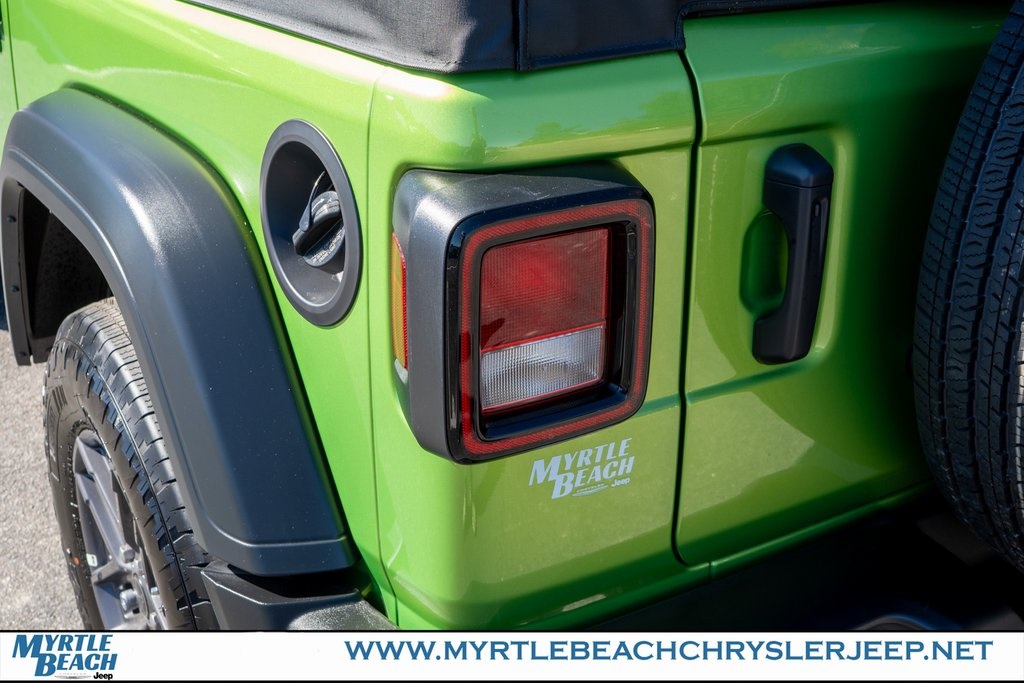 New 2026 Jeep Wrangler Sport S 2-door in Myrtle Beach #T3505 | Myrtle Beach Chrysler Jeep