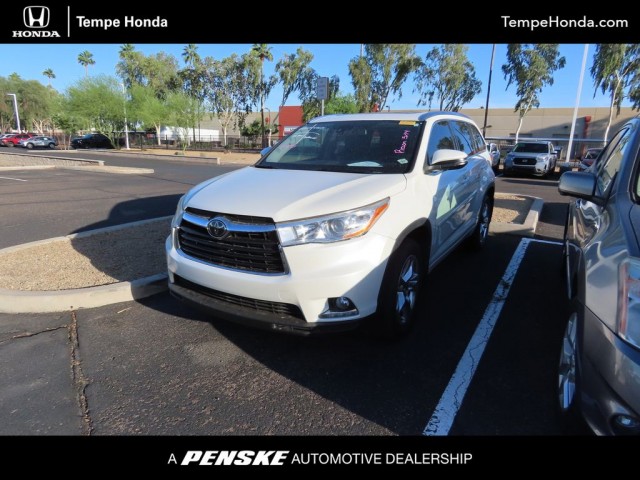 Pre-Owned 2014 Toyota Highlander Limited 4D Sport Utility in Tempe # ...