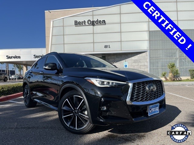 Certified Pre-Owned 2023 INFINITI QX55 SENSORY 4D Sport Utility in Edinburg #I23219S | Bert ...
