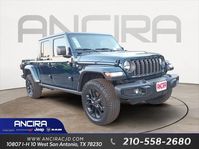 New 2025 Jeep Gladiator Nighthawk Crew Cab in San Antonio #J515147 ...