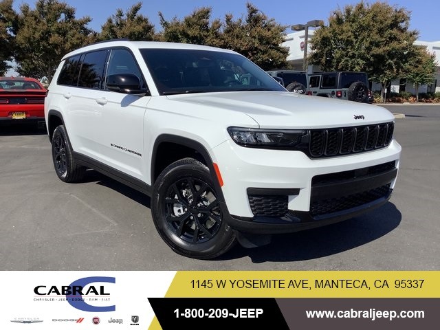 New 2025 Jeep Grand Cherokee L Altitude Sport Utility in Manteca #J9784 ...