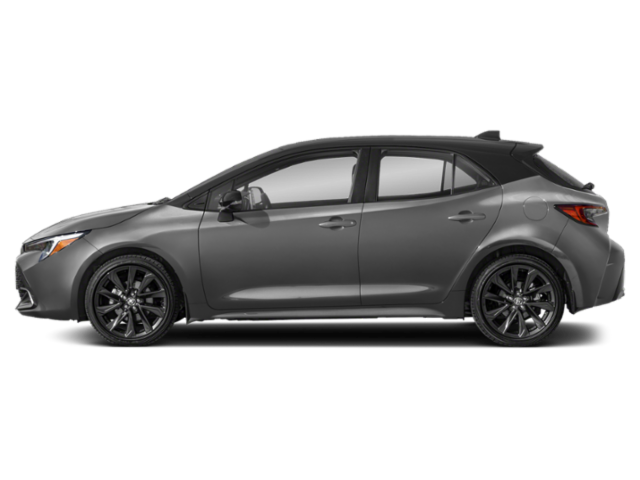 Silver Corolla With Black Accents