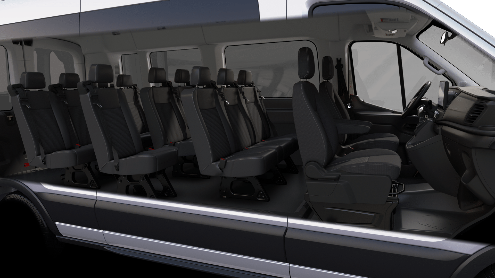 New 2025 Ford Transit Commercial Passenger Van XL Transit® Long 250 in ...