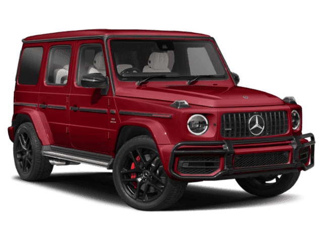 Red Mercedes G Class Suv
